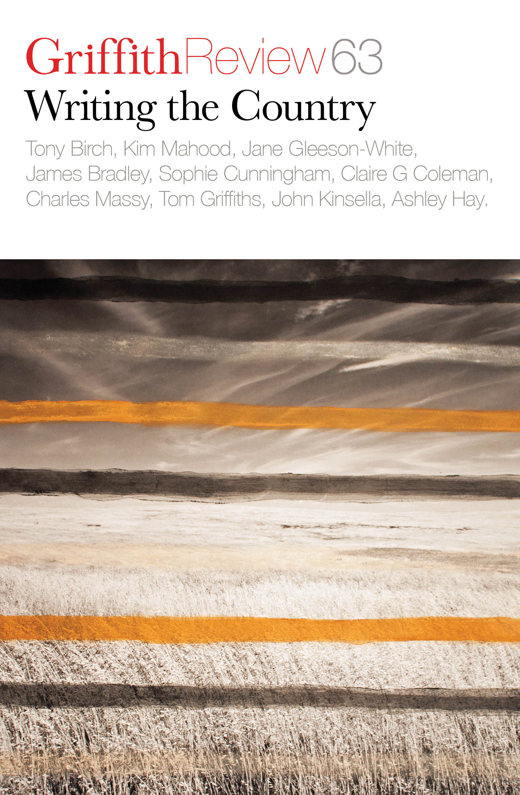 Writing the Country - Griffith Review